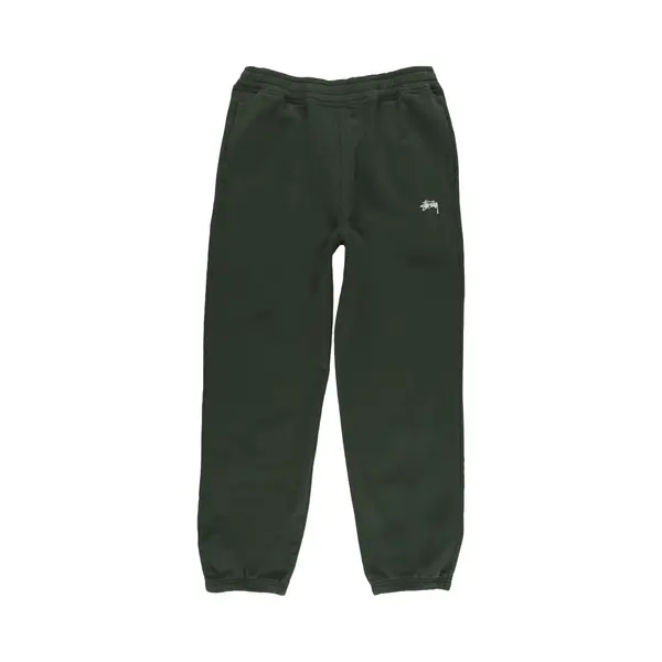 StüSsy Stock Logo Pant 'Forest Green Editorialist