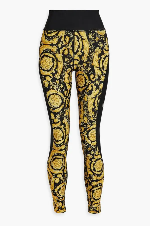Versace Printed Stretch Leggings