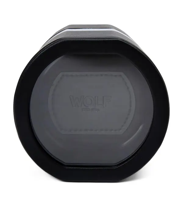 Wolf Vegan Leather The Rocket Watch Winder - Black
