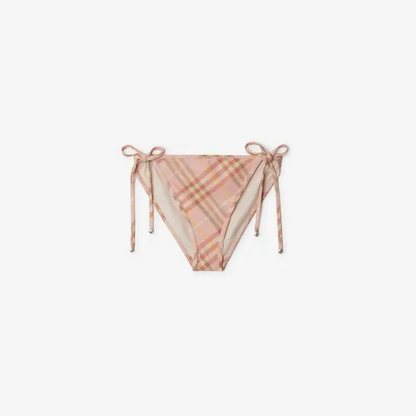 Burberry Check Bikini Briefs - Teacup