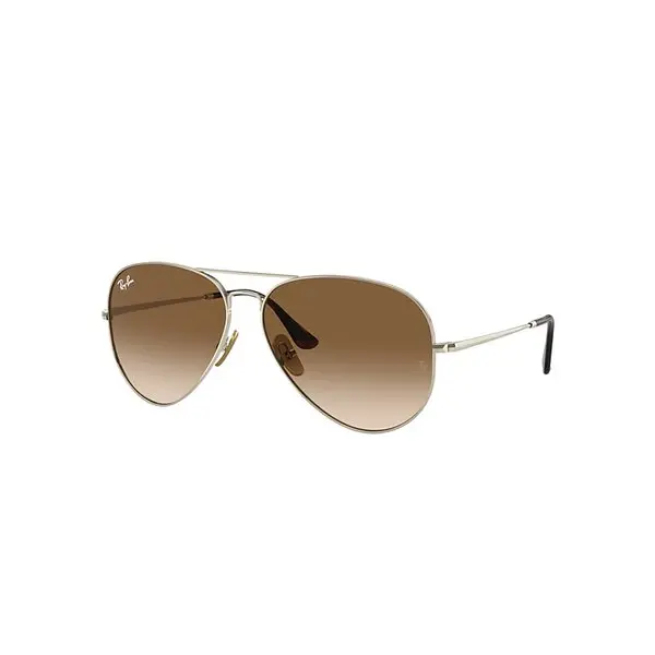 Ray-ban Aviator Titanium Sunglasses - Arista Gold