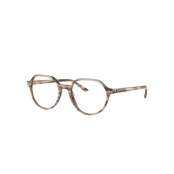 Ray-ban Thalia Optics Eyeglasses Frame - Striped Beige