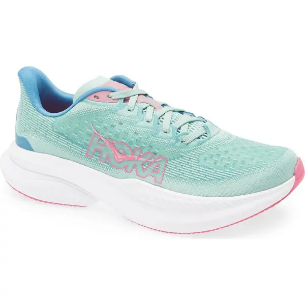 Hoka Mach Running Shoe - Jadeite/alpine Blue