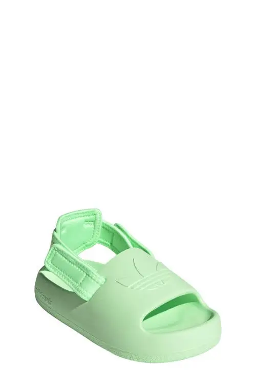 Adidas Adifoam Adilette Slide Sandal - Green Spark | Editorialist