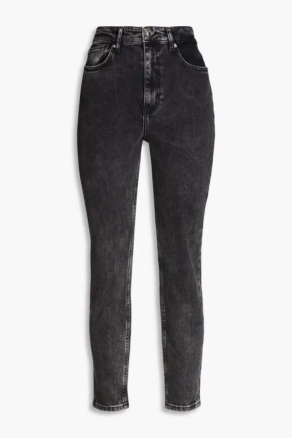 IRO PARIS High-rise Skinny Jeans - Charcoal