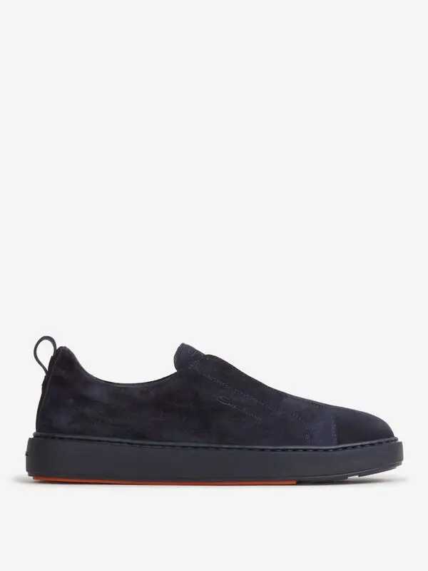 Santoni Slip-on Sneakers - Navy Blue
