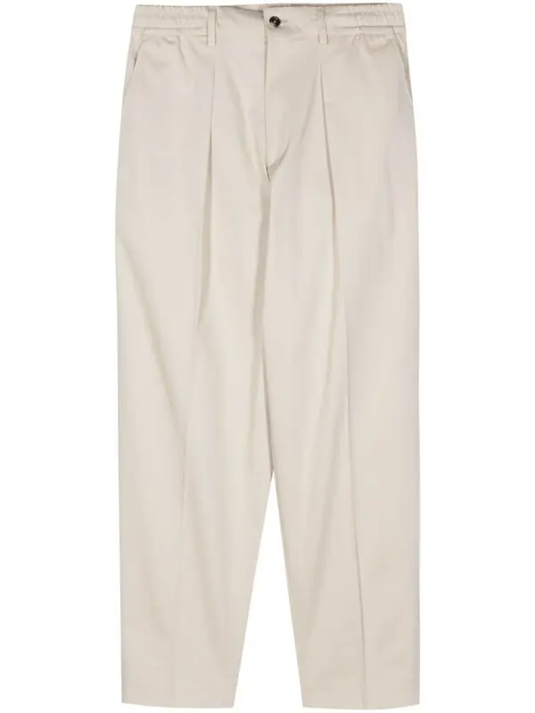 DELL'OGLIO Dominique Twill Trousers
