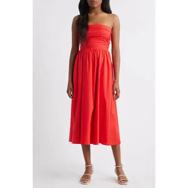 open lace back dress Joseph Ribkoff Coastal Blue Pleated Satin Midi Dress Style 251903 XS