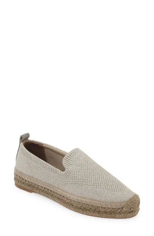 Brunello Cucinelli Glitter Knit Espadrille