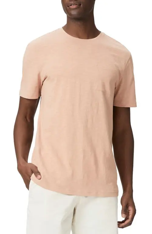 Paige Kenneth Cotton Slub T-shirt - Cloud Sunr