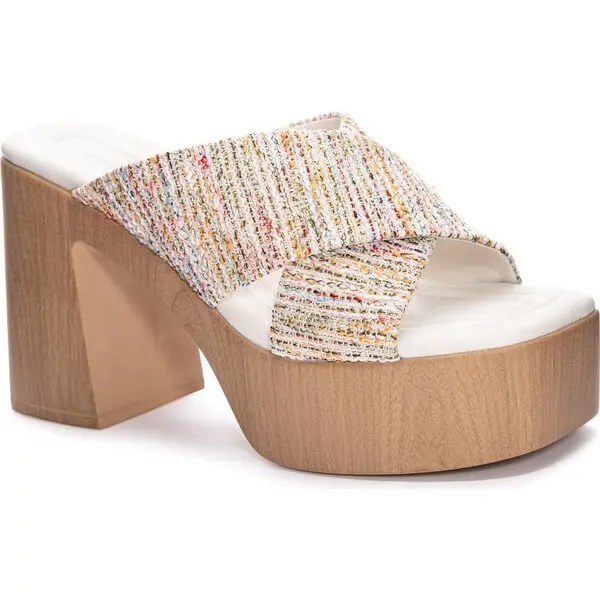 Chinese Laundry Arling Platform Slide Sandal