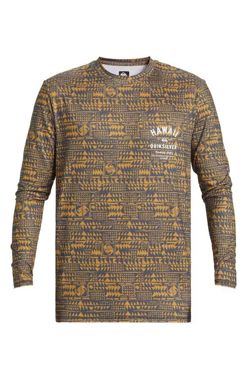 Quiksilver Multiply Surf Long Sleeve Rashguard - Iron Gate