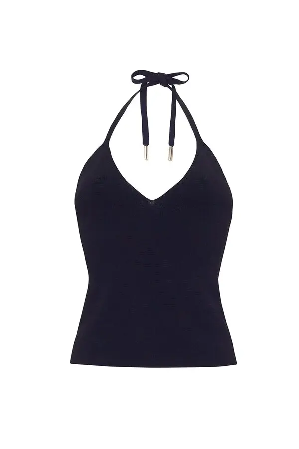 Cara Cara Claudette Knit Tank Top - Black