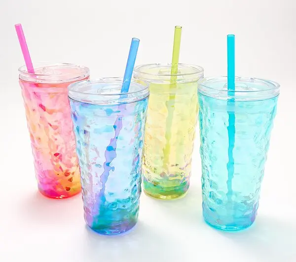 PREPARA S/4 23-oz Mutli Color Tritan Tumblers