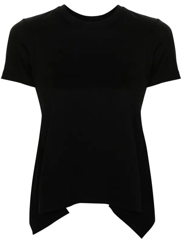 Viktor & Rolf Volant Asymmetric T-shirt - Black