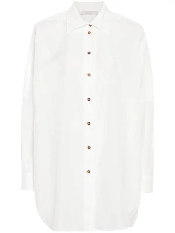 Philosophy Di Lorenzo Serafini Drop-shoulder Crepe Shirt