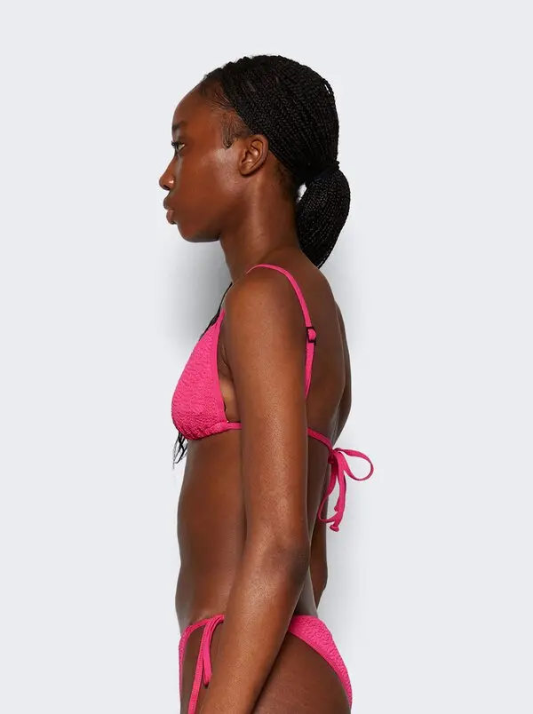 Bond Eye Luana Bikini Top - Raspberry
