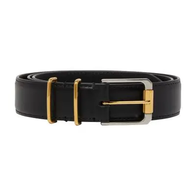 THE ROW Loop Belt - Black | Editorialist