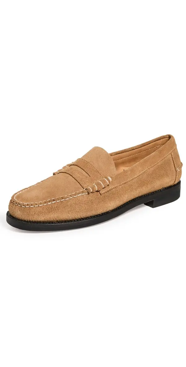 SEBAGO Classic Dan Suede Loafers - Beige Camel