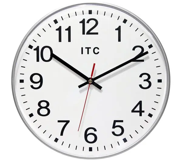 INFINITY Instruments Prosaic 12' Business Clock