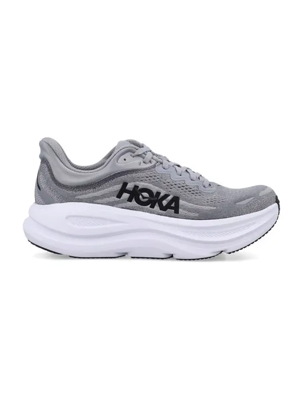 Hoka Bondi 9 Sneakers - Galactic Grey