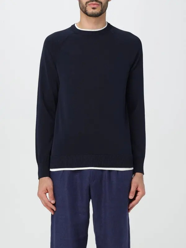 Eleventy Pullover Sweater - Blue