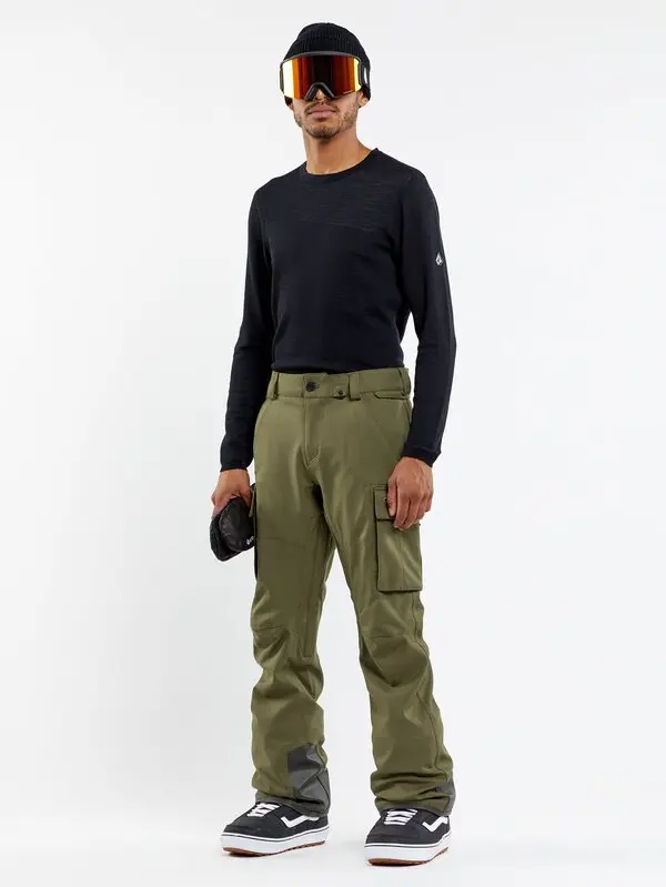 Buy Volcom New Articulated Pants Military - Green At 40% Off | Editorialist