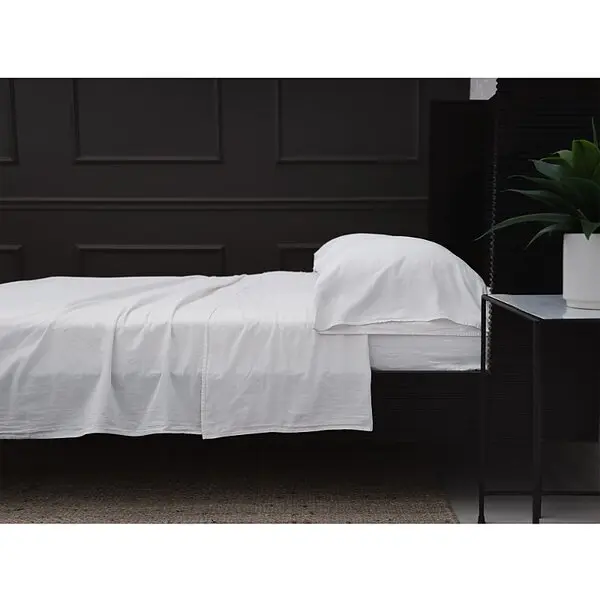 POM POM AT HOME Mateo Sheet Set - White