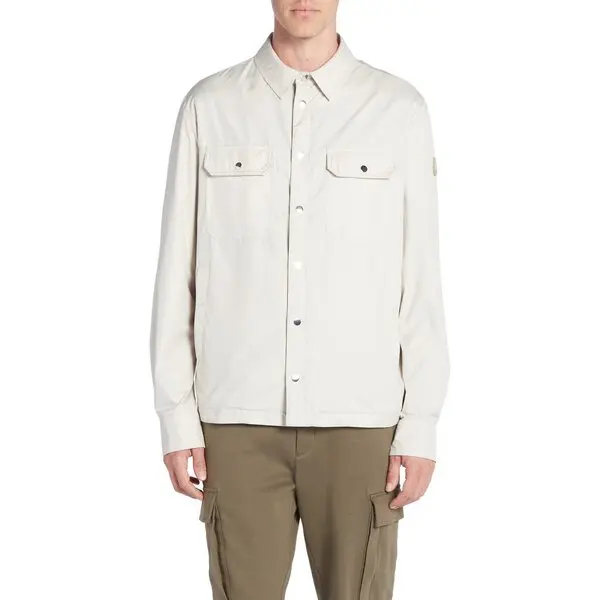 Moncler Piz Shacket - Stone