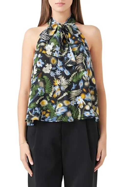 Endless Rose Floral Chiffon Top