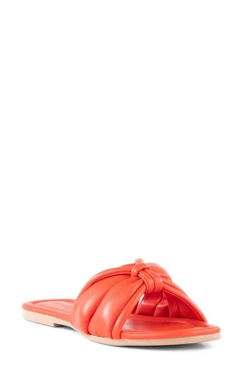 Seychelles Shades Of Cool Slide Sandal - Tomato