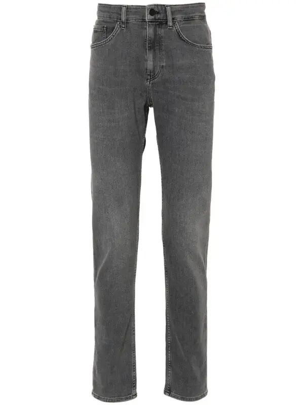 Hugo Boss Logo-patch Tapered Jeans