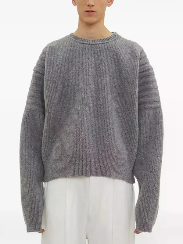 HED MAYNER Virgin Wool Crewneck Sweater