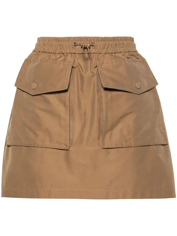 Moncler Cargo Mini Skirt - Neutrals
