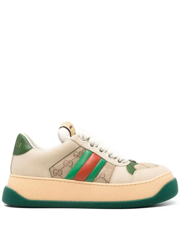Gucci Screener Sneakers - Neutrals
