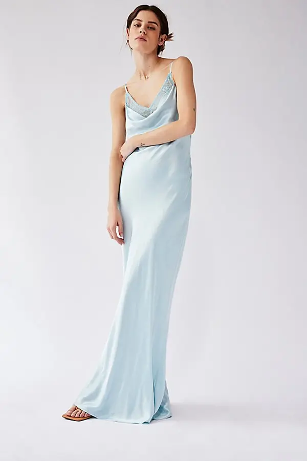 green emerald velvet dress Wildflower Romance Embroidered Maxi Dress | Made-To-Order
