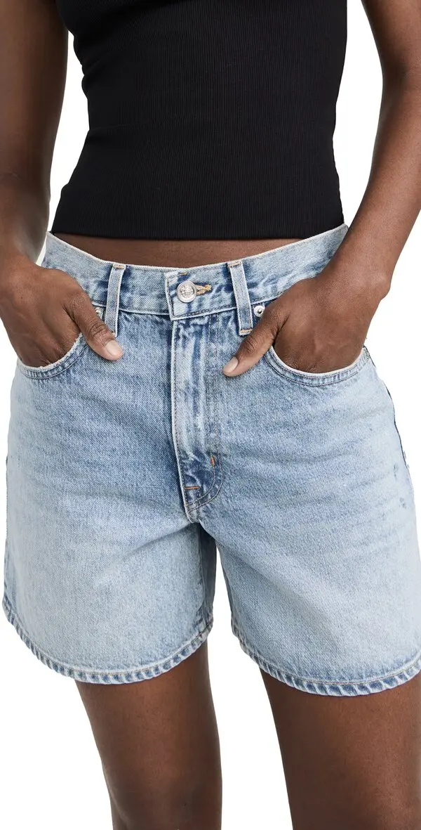 SLVRLAKE Walker Denim Shorts - Heartache