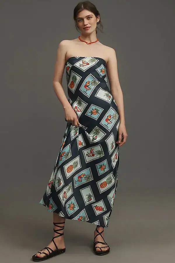 knee length dresses for ladies Dress Casual Maxi By Conditions Apply In Multi-colored, Size: Osfm – Clothes  Mentor Brookfield WI #223 main image 1