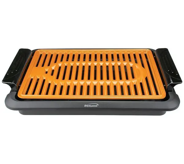 Brentwood 1,000w Indoor Electric Copper Grill - One-Color | Editorialist