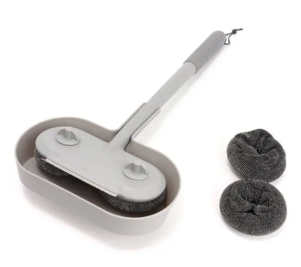 HENNING LEE Power Scour 3.0 Bristleless Grill Brush Set