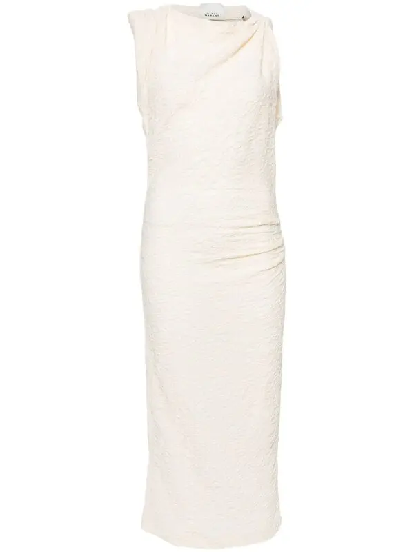 Isabel Marant Franzy Midi Dress - Neutrals