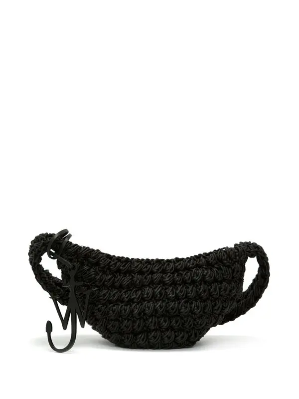 JW Anderson Popcorn Sling Bag - Black