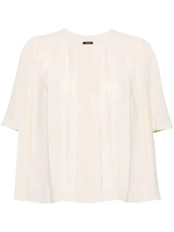 JOSEPH Bouloi Pleated Blouse
