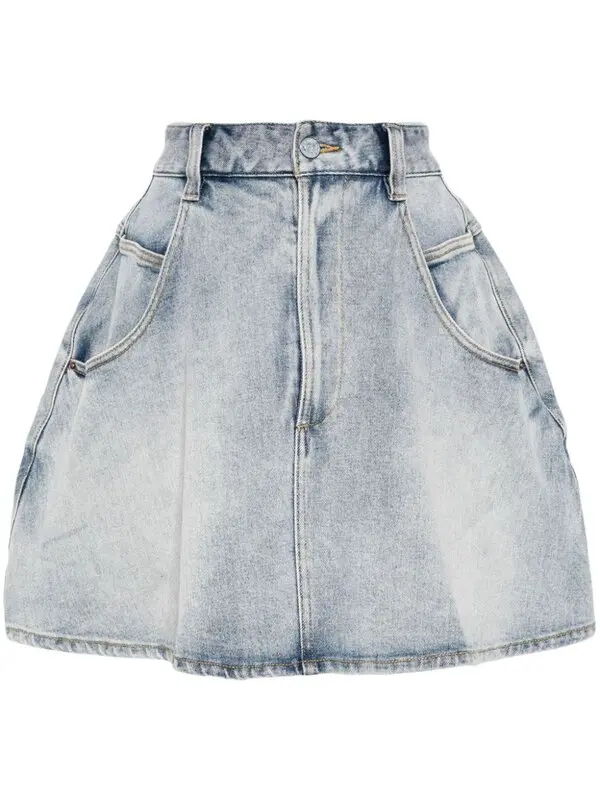 JNBY A-line Denim Mini Skirt