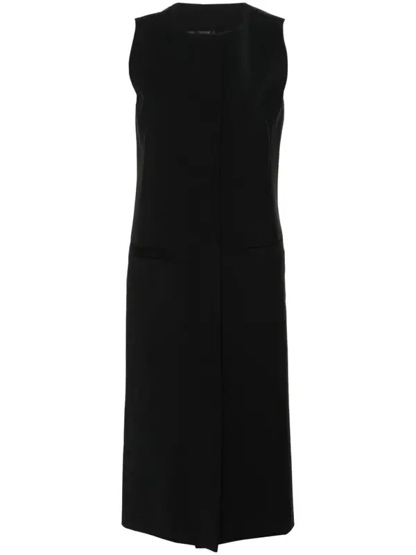 Alberta Ferretti Cut-out Long Gilet