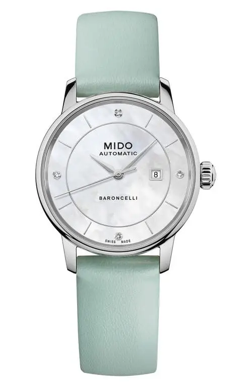 MIDO Baroncelli Signature Colors Strap Watch