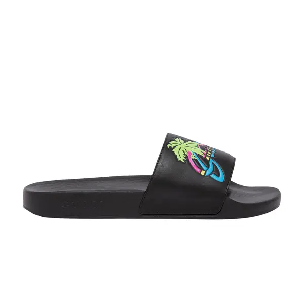 Gucci Pursuit Hawaii Slide - Black