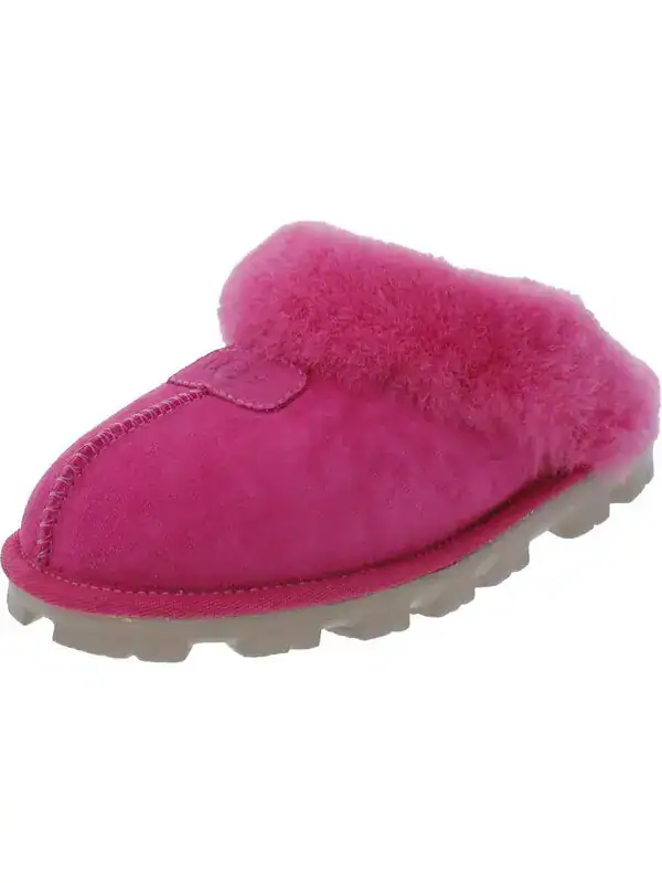 UGG Coquette Sheepskin Faux Fur Lined Scuff Slippers - Multi | Editorialist