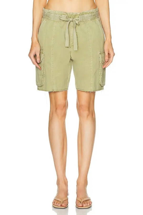 GRLFRND Slouchy Utility Twill Short