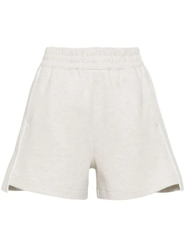 Izzue Cotton-blend Track Shorts - Grey